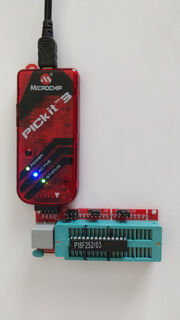 Site de Philippe LE GUEN - Adaptateur de programmation PICkit2, PICkit3, PICkit4